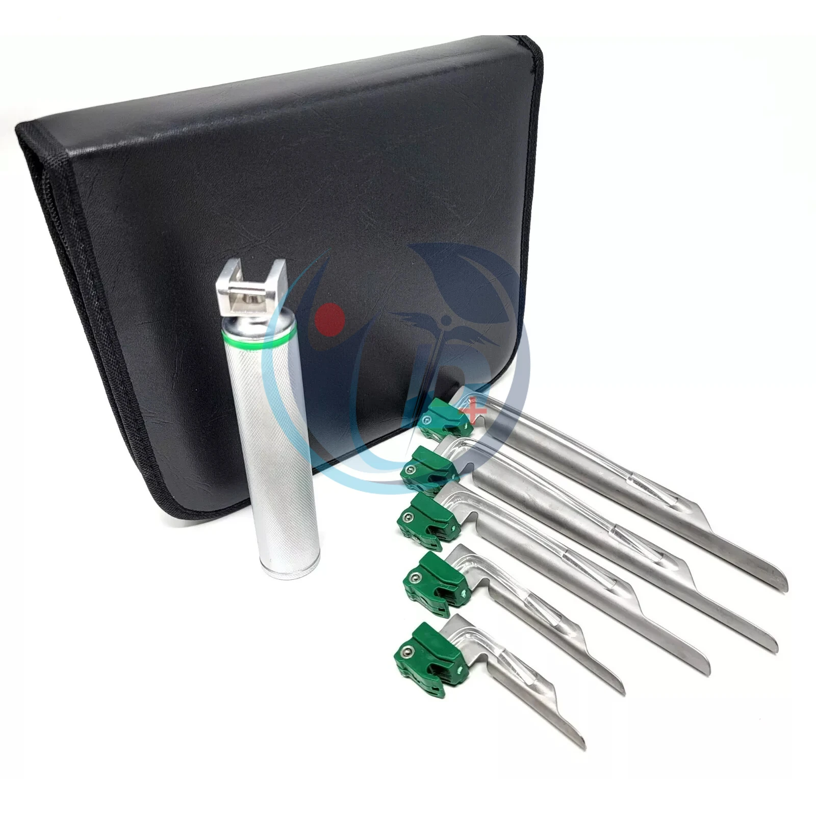 Mccoy Mega Fiber Optic Laryngoscope: 3 Blades + Medium Handle (ce ...