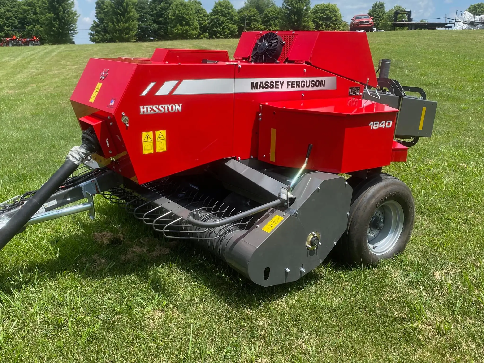 Mini Round Hay Baler - High Productivity for Farms & Homes