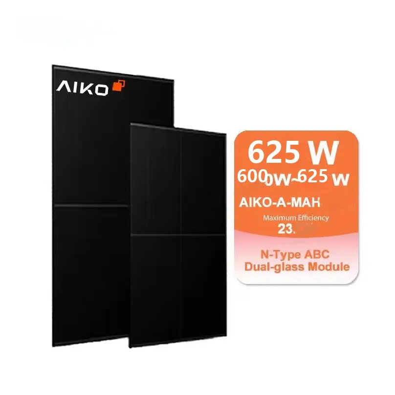 Aiko Solar N-Type Abc full black 23.3% Efficiency 440W 445W 450W 455W ...