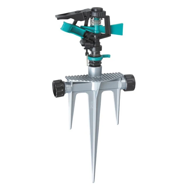 360 Gear Drive Garden Plastic Rotary Lawn Agriculture Farm Sprinkler ...