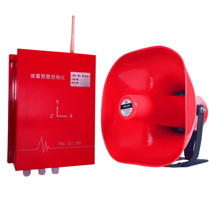 Earthquake Early Warning Device Controller And Siren Horn For Big Area ...