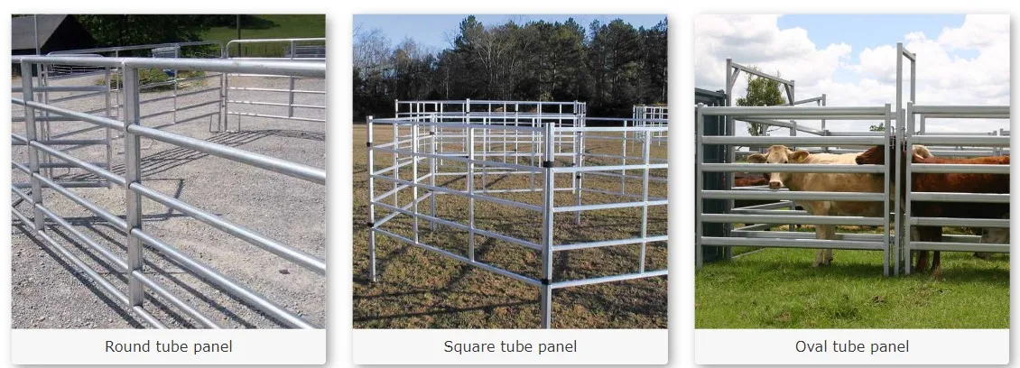Heavy Duty Galvanized Steel Metal Corral Panels Sustainable Horse/Sheep ...