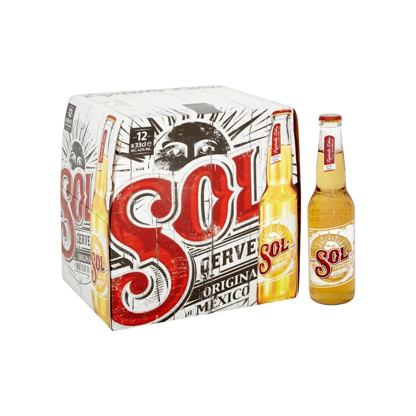 Original Sol Extra Lager Beer 355ml - Buy Premium German Beer Sol 500ml ...