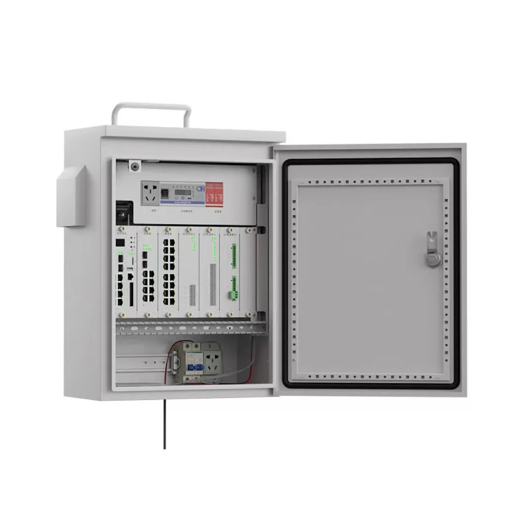 Custom Waterproof Pole Mount Cctv Monitoring Cabinet Poe Switch Box,Iot ...