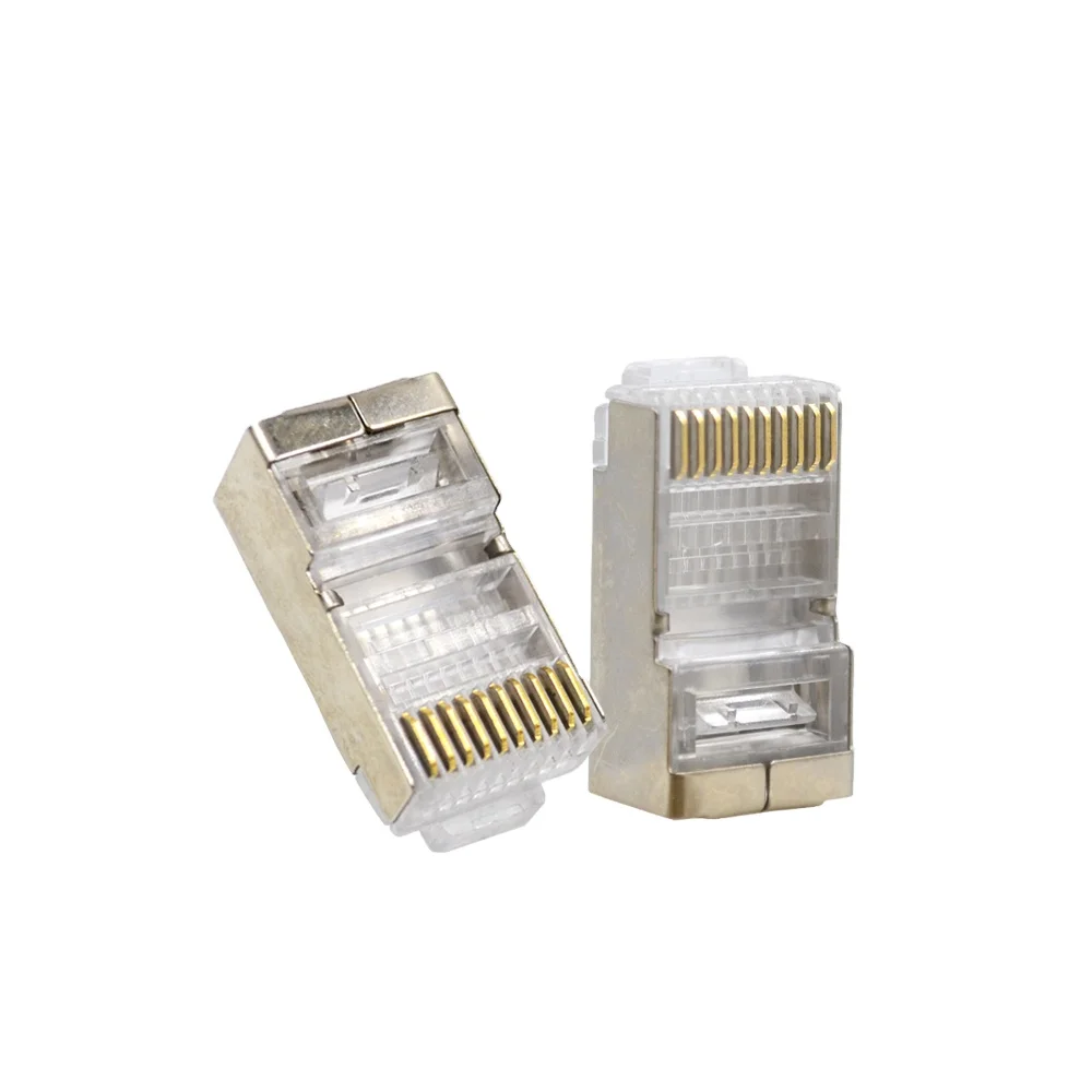 Shielded RJ50 RJ45 Connector FTP 10P10C Connector| Alibaba.com