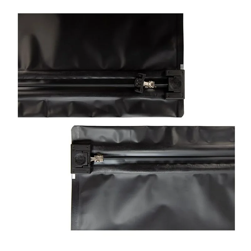 Custom Printed Reusable Plastic Zip Resealable Lock Dispensary Exit ...