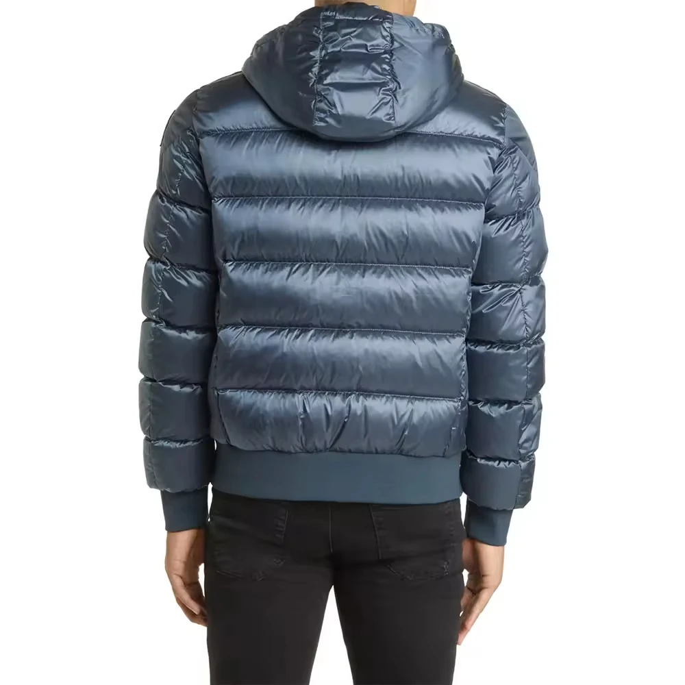 Customized Men Puffer Jacket Padded Bubble Down Puffer Jacket High ...