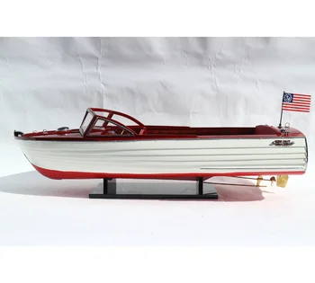 Chris Craft Sea Skiff Wooden Boat Model / Speed Boat For Rc / High ...