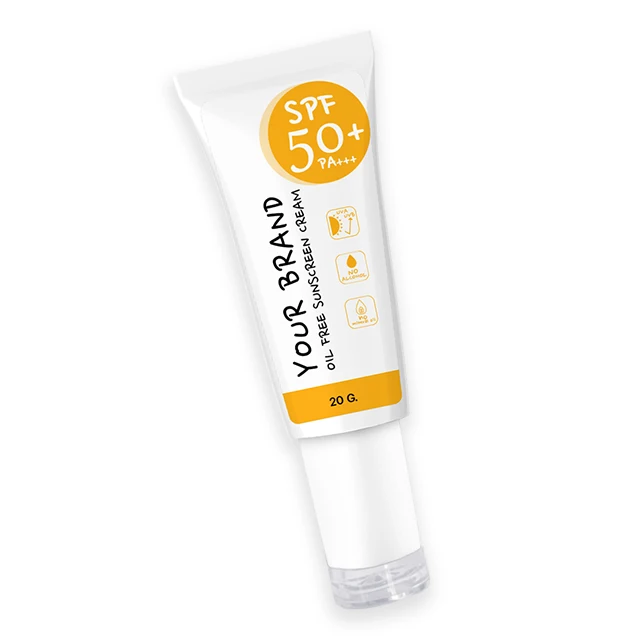 Oil Free Sunscreen Cream With Minerals,Zinc Oxide,Sodium Titanium ...