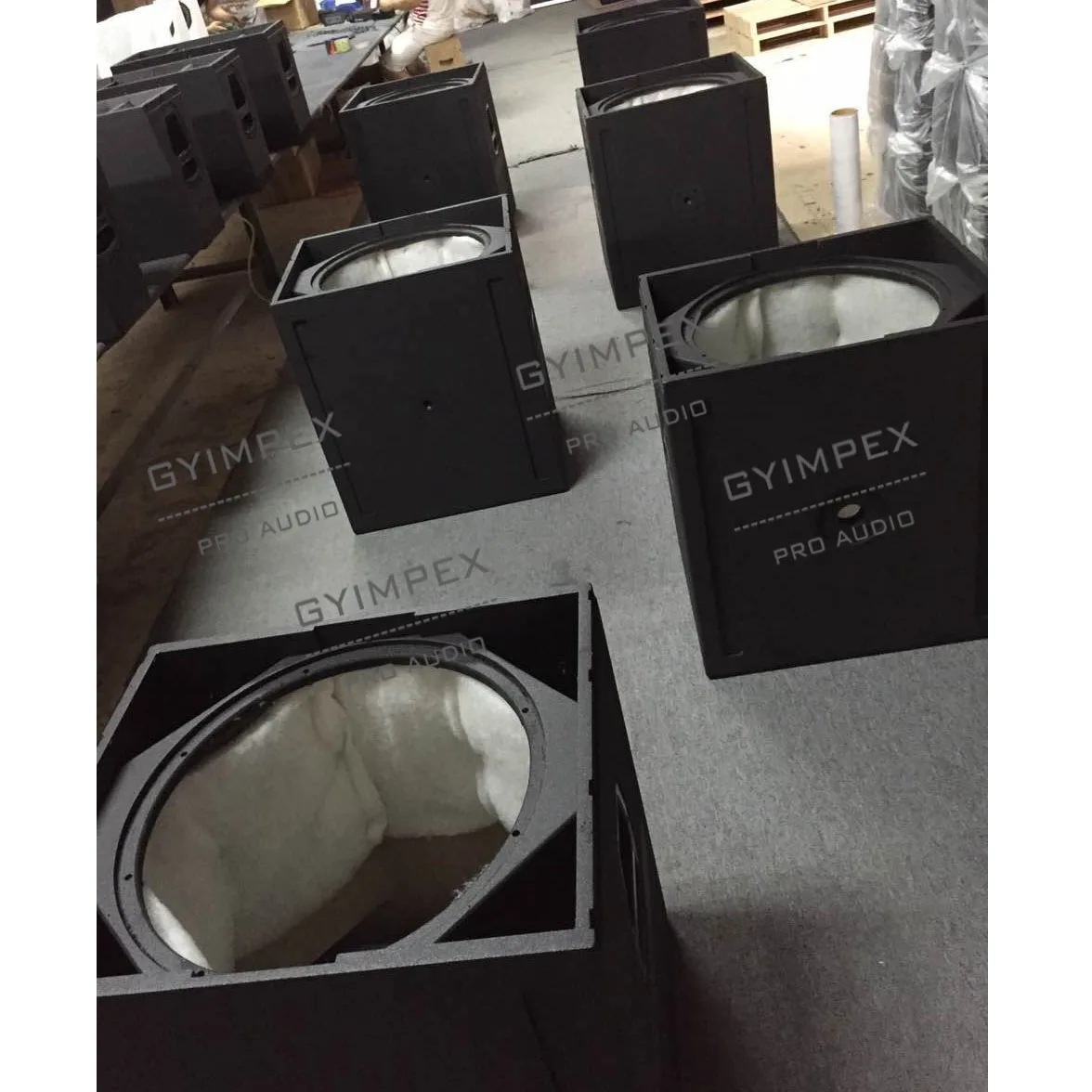 Bass Bin DJ Speakers - 18 Inch Big Bass Subwoofer Box