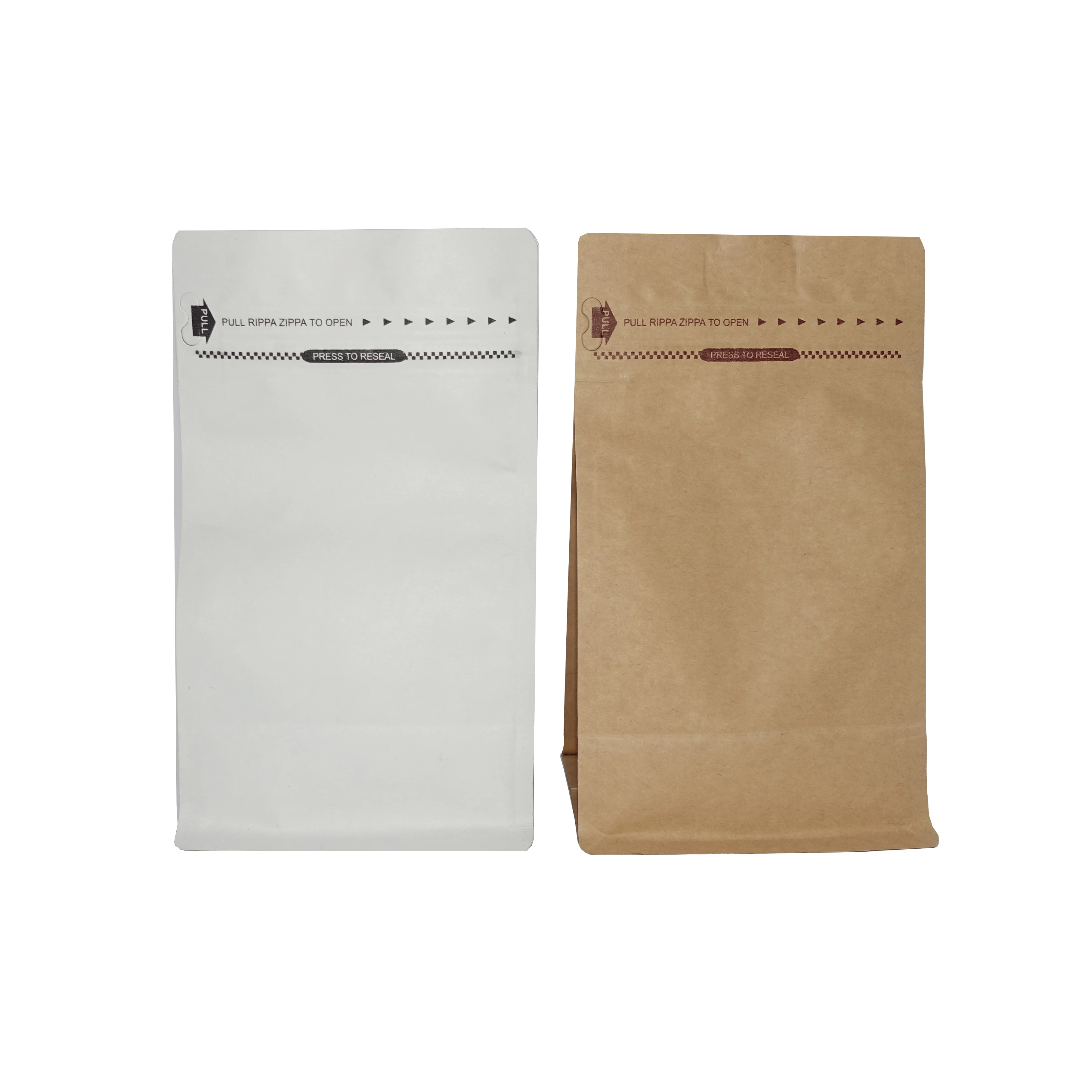 定制印刷标志塑料包装袋哑光成品回收平底咖啡袋，带气阀和口袋拉链 - Buy 拉链袋,盒底袋,塑料袋 Product on Alibaba.com