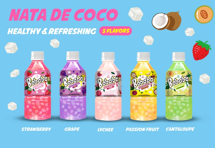 Nata De Coco Coconut Jelly - Flavorful Bubble Tea Ingredient