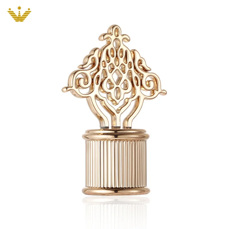 Luxury Gold Perfume Caps Clear Plastic Perfume Caps High Quality ...