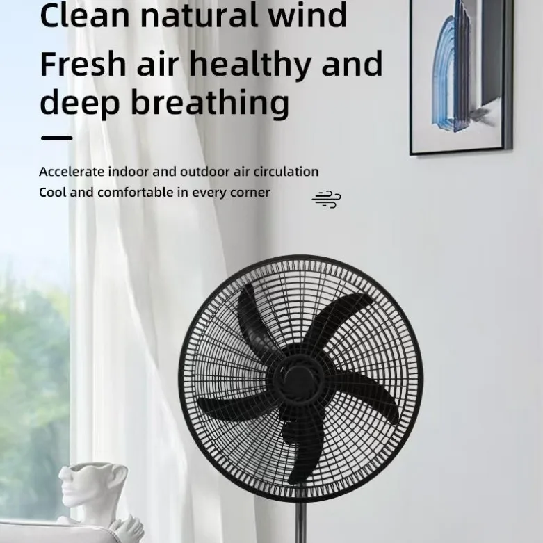 Electric Cooling Fan Standing Pedestal Fan Industrial 18 Inch Floor ...