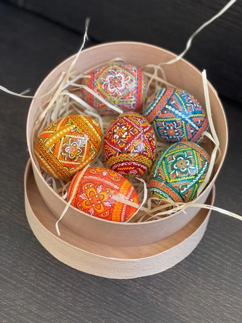 Wooden World Wooden Easter Egg Set,Easter Egg Painting Service Upon ...