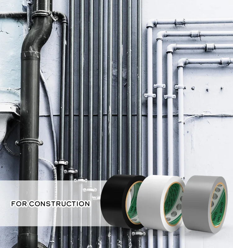 Pvc Backing Surface Is Flat Pipe Wrapping Tape - Buy Pvc Tape Duct Tape ...