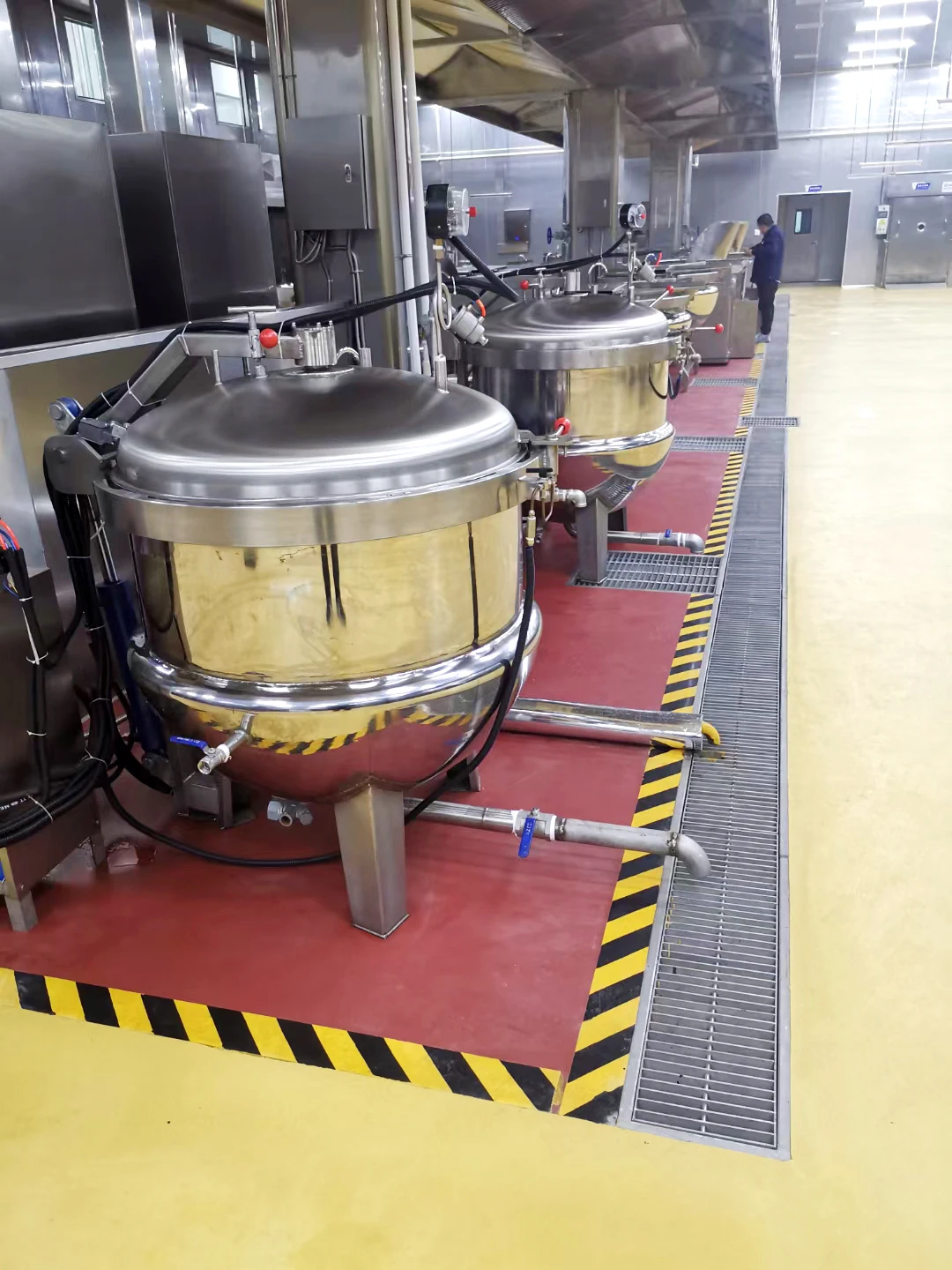 Commercial Big Capacity Electric Gas Heating Industrial Pressure Cooker ...
