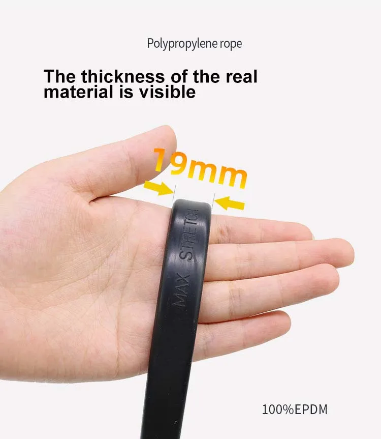 Heavy-duty Adjustable Rubber Bungee Cord Customized Bike Fixing Epdm ...