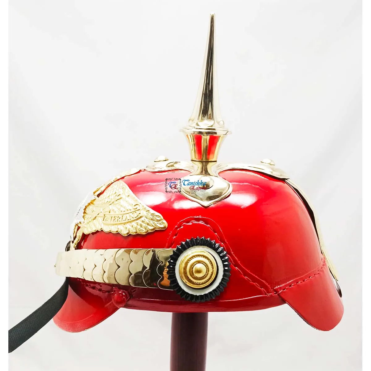 Prussian Medieval Decor Wearable Armor Helmet Spectacles Agate Leather ...