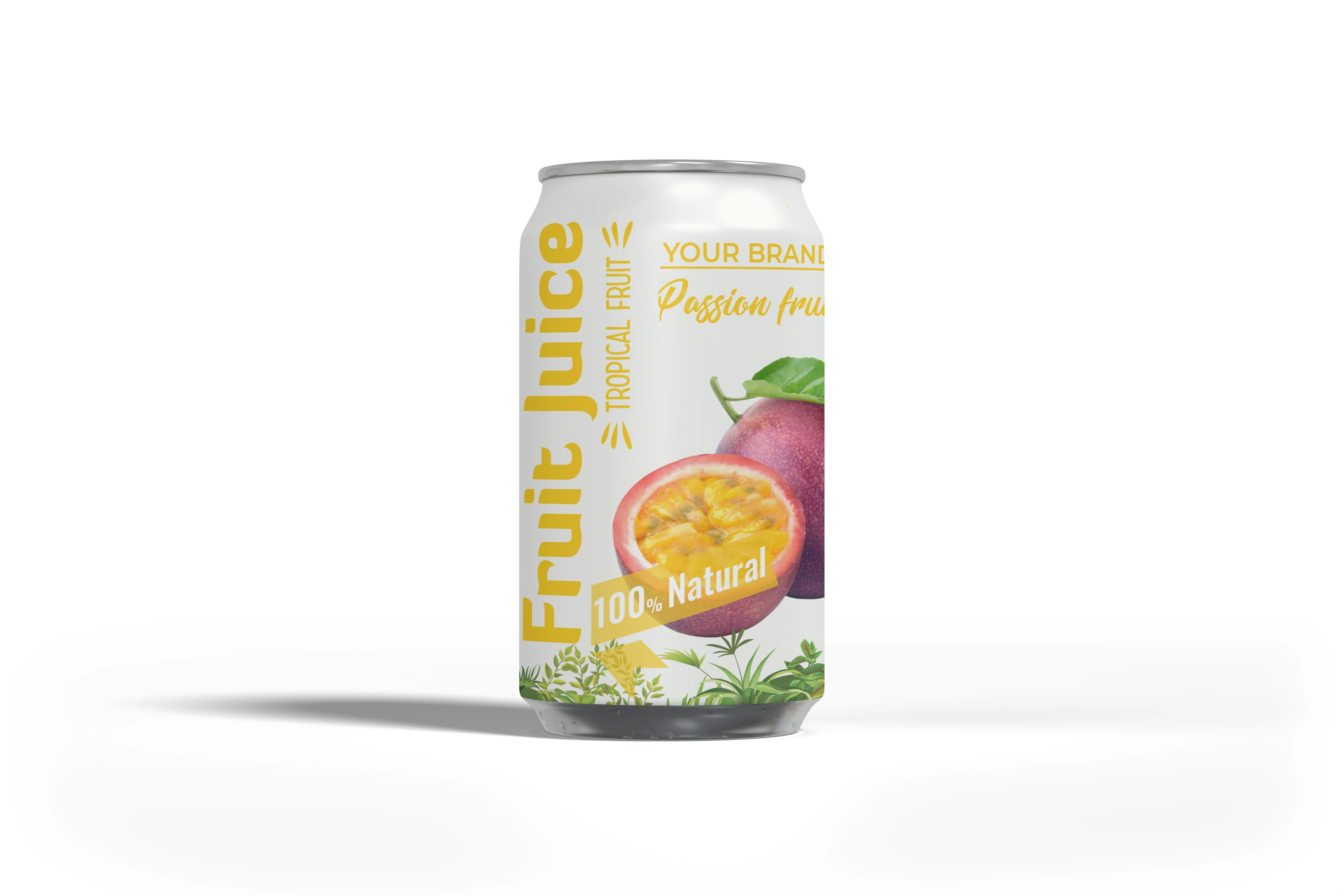 330ml TANDO All Natural Pure Fruit Juice - Passion Fruit