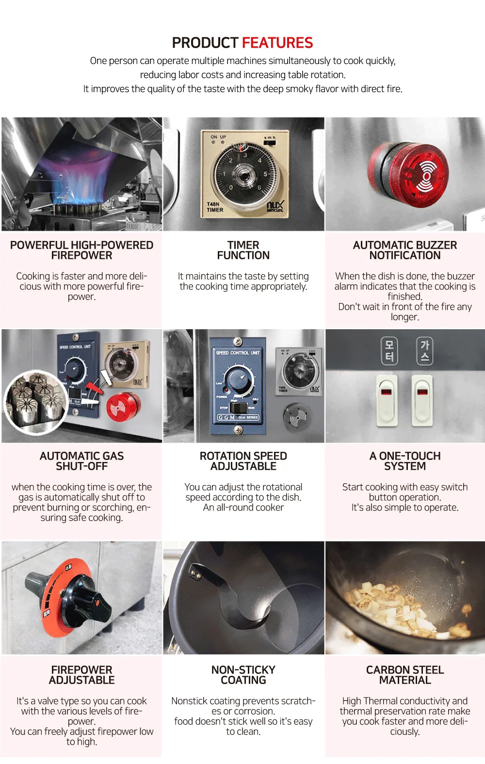 Cooking Robot Rotating Fried Rice Robot Frying Pan Restaurant Kitchen ...