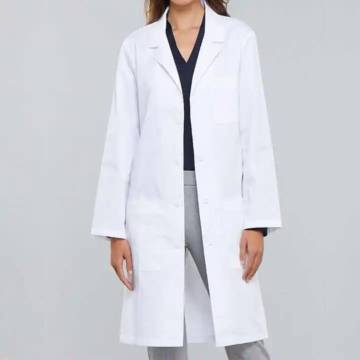 Custom Long Sleeves Hospital Uniform Lab Coat For Men Women Scrub Suits ...