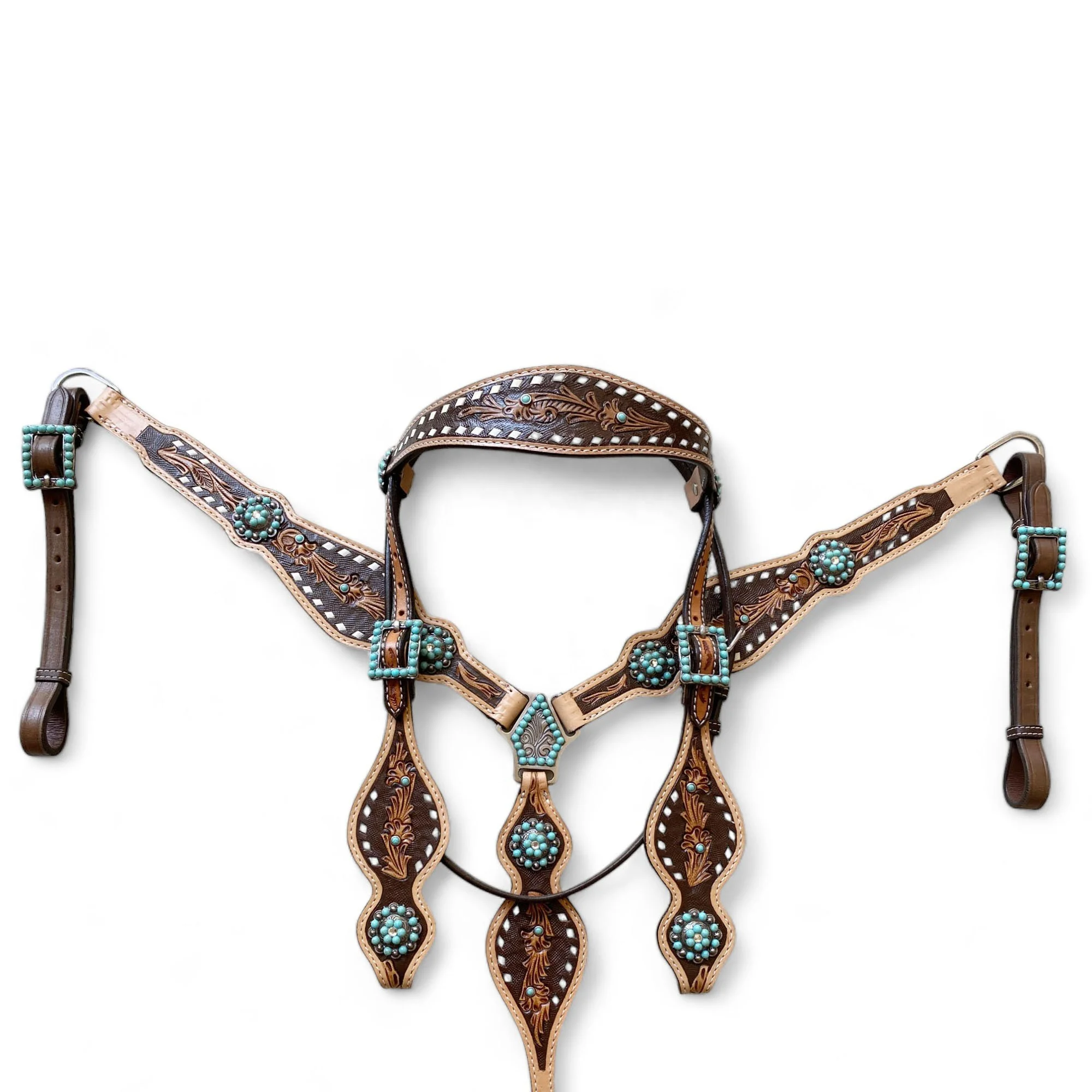 Oem Wholesale Western Horse Turquoise Gems Decorated Argentina Cow ...