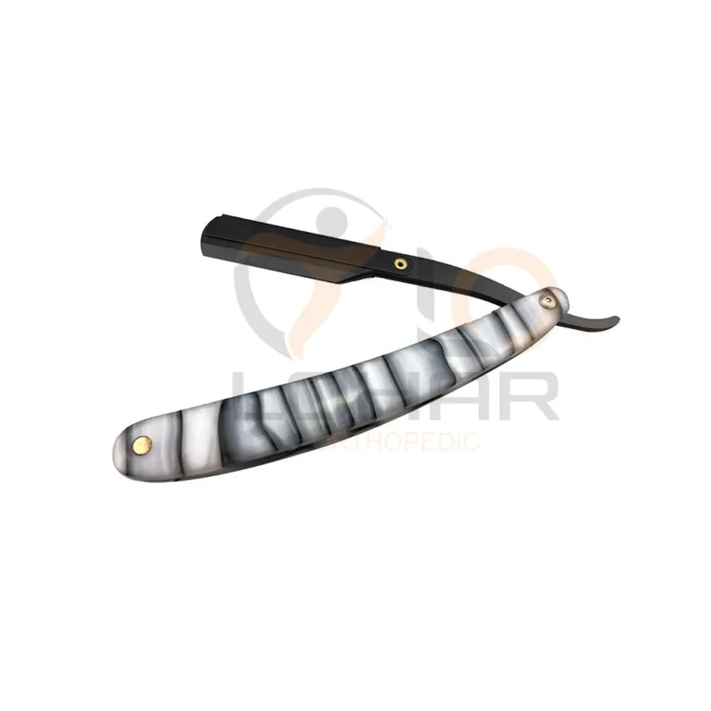 Stainless Steel Barber Razors Custom Color Coated Handle Shaving Razors ...