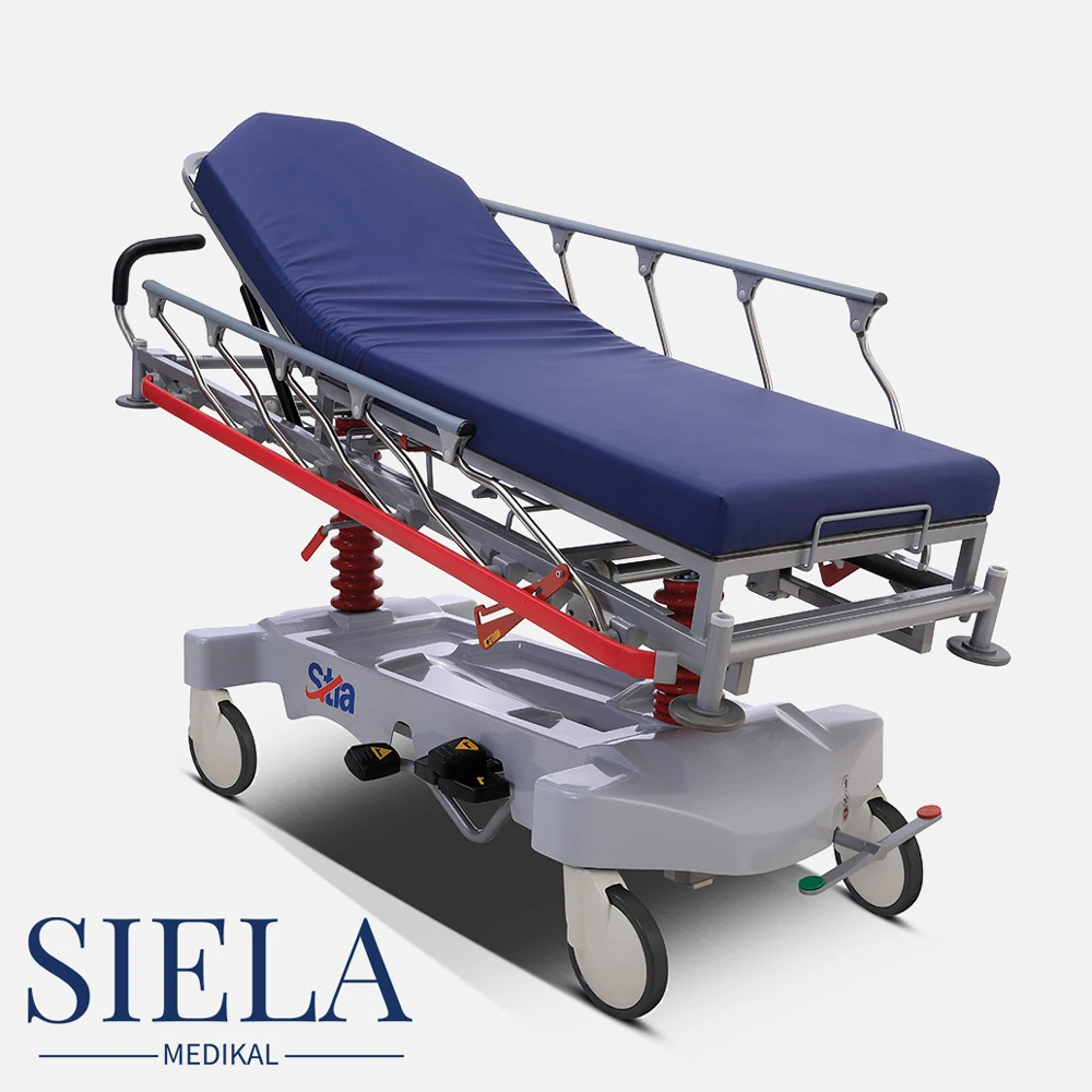 Hospital Hyudrulic Emergency Transport Stretcher With X-ray Modern And ...