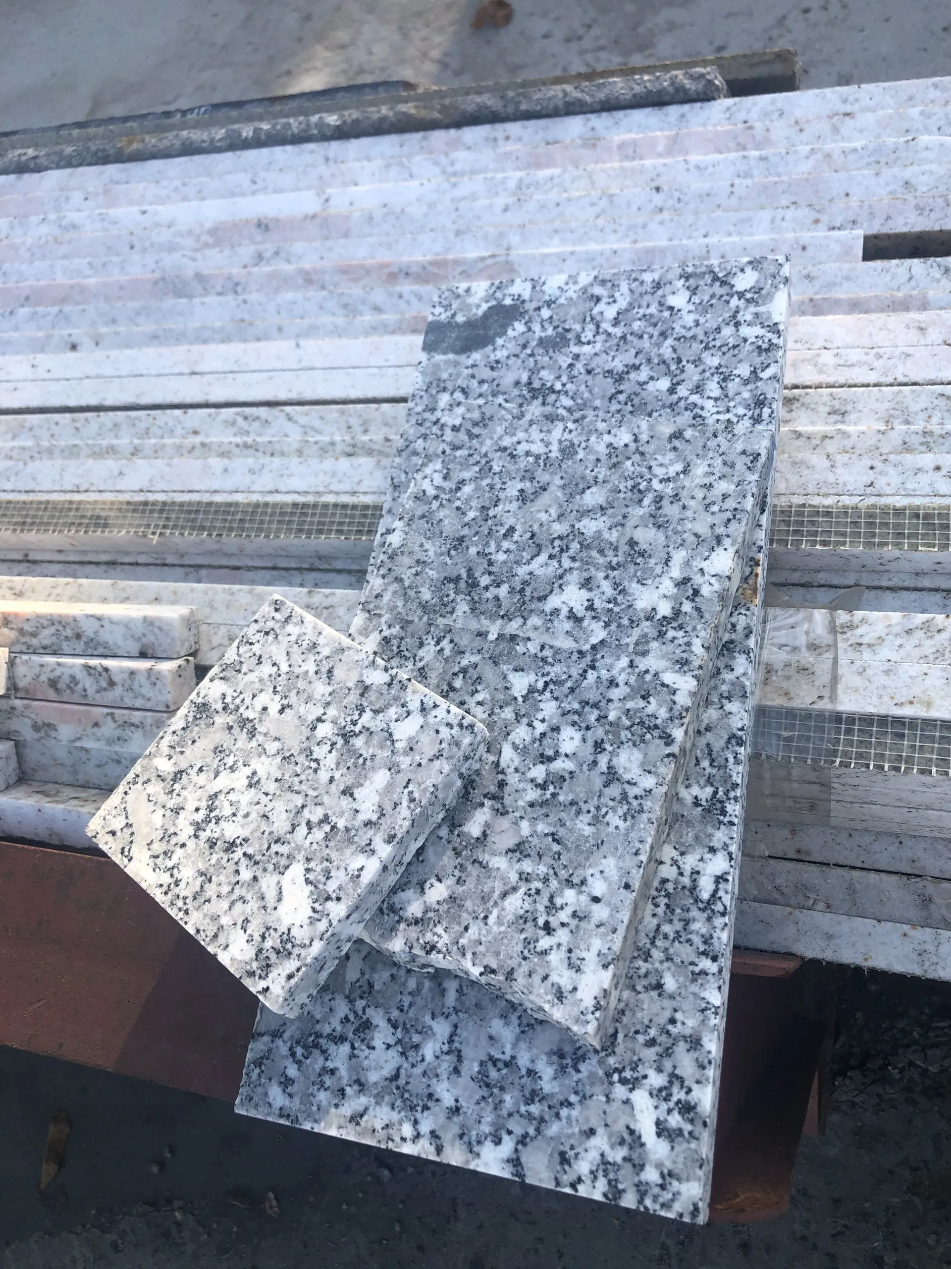 Origin Vietnam Light Grey Lamp Post Granite Lighter Granite Post 150 X ...