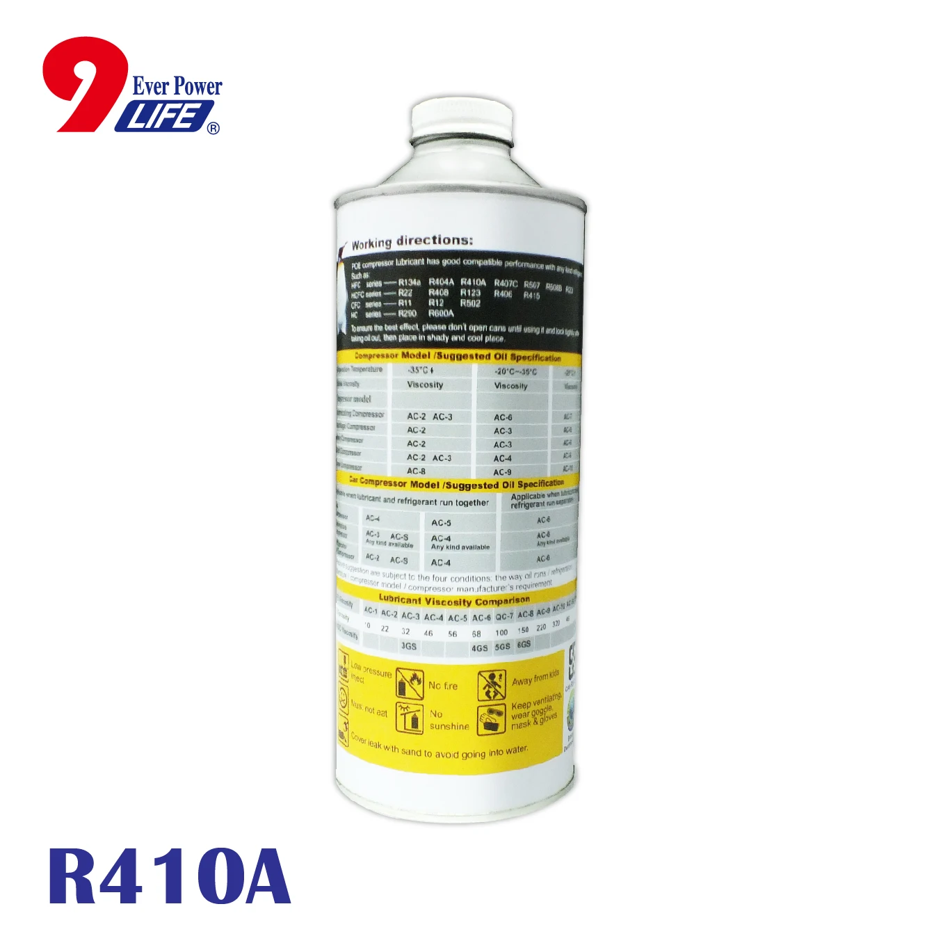 Poe Oil R410a 1l - Buy Poe Oil Refrigeration Lubricant refrigeration Compressor Lubricant ...