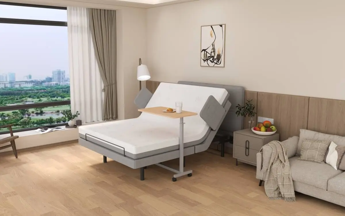 Medical Equipment Electric Nurse Bed for Disabled People Memory Foam ...