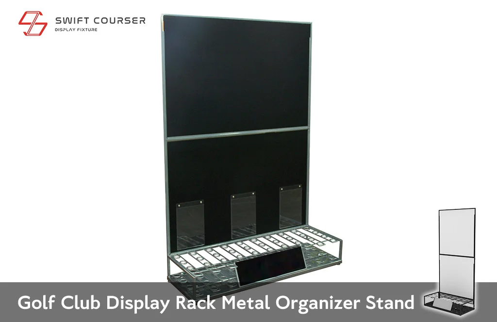 Golf Club Display Rack Metal Organizer Stand - Buy Metal Golf Club ...