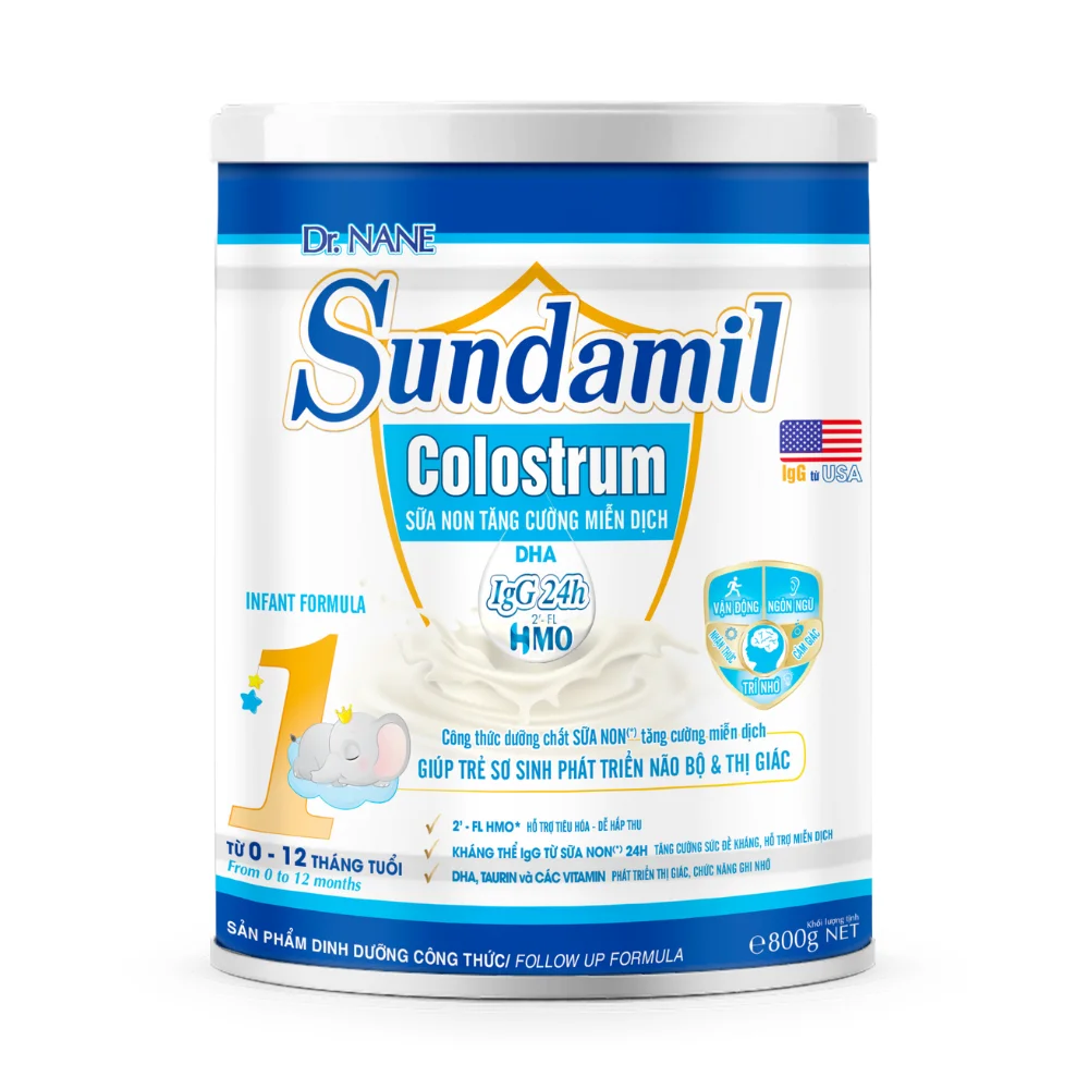 Colostrum Helps Strengthen The Immune System For Children From 0 To 12 ...