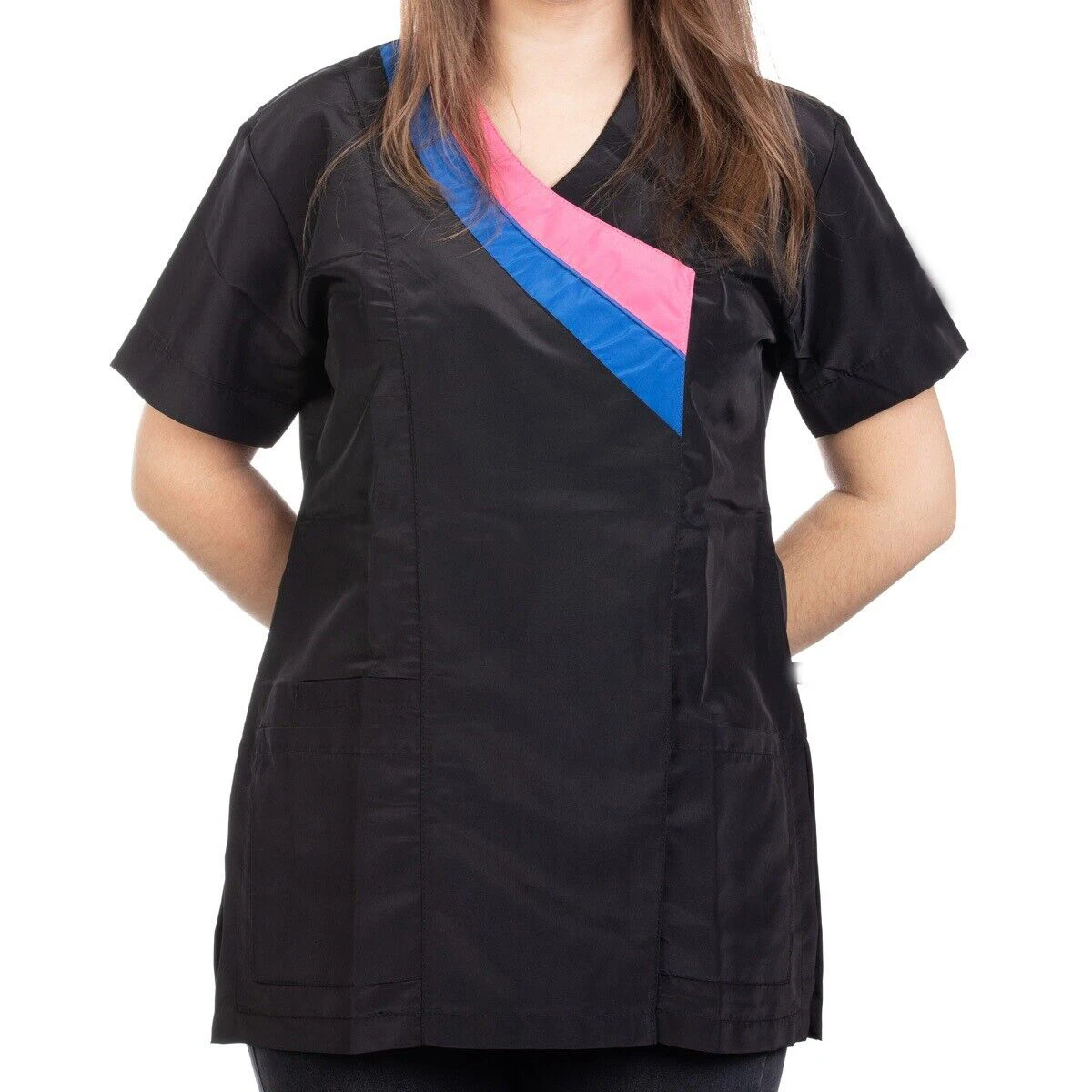 Unisex Grooming Short Sleeve Pet Uniform set and Easy to Open with Zip ...