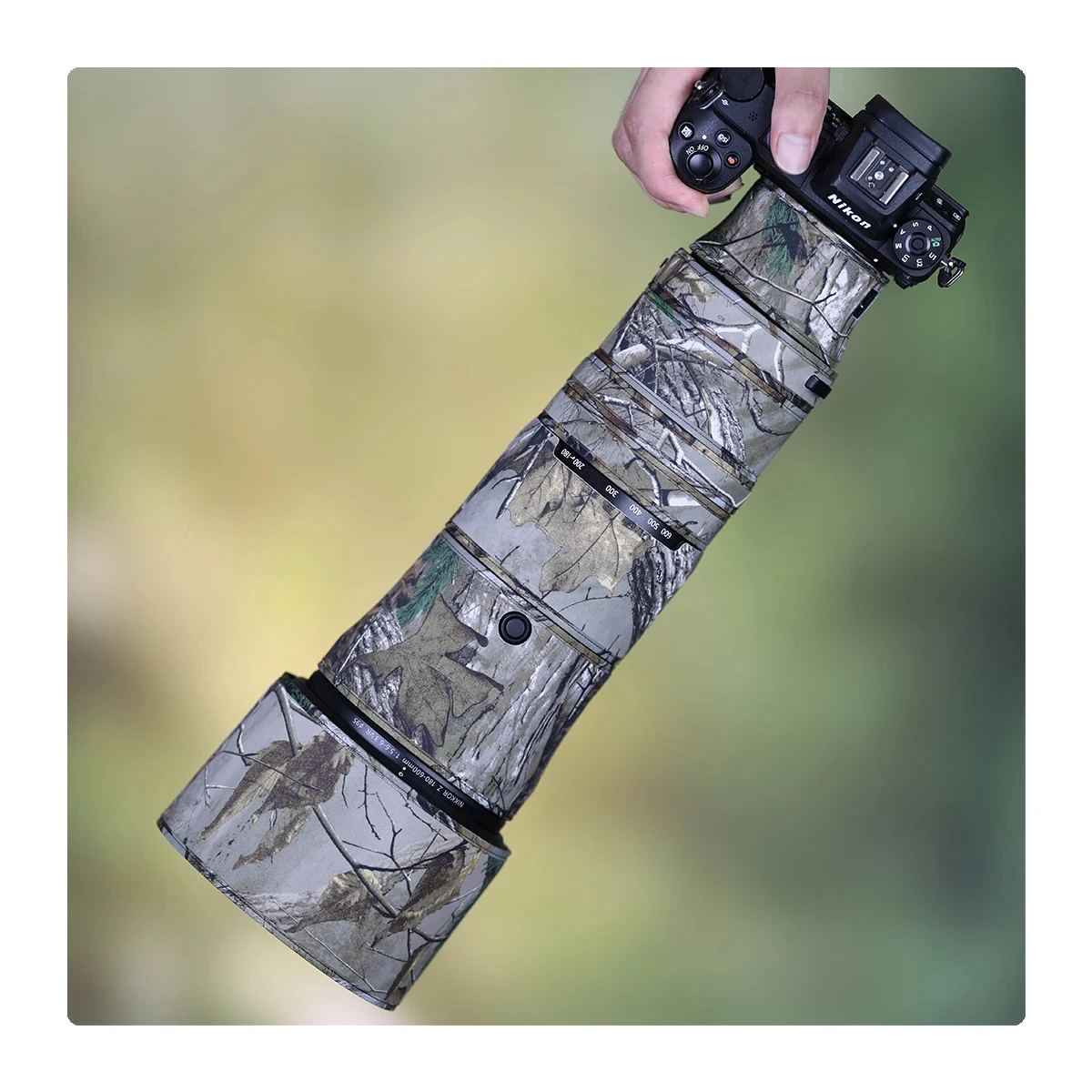 Fujing Camouflage Lens Coat For Nikon Z 180-600mm F/5.6-6.3 Vr ...
