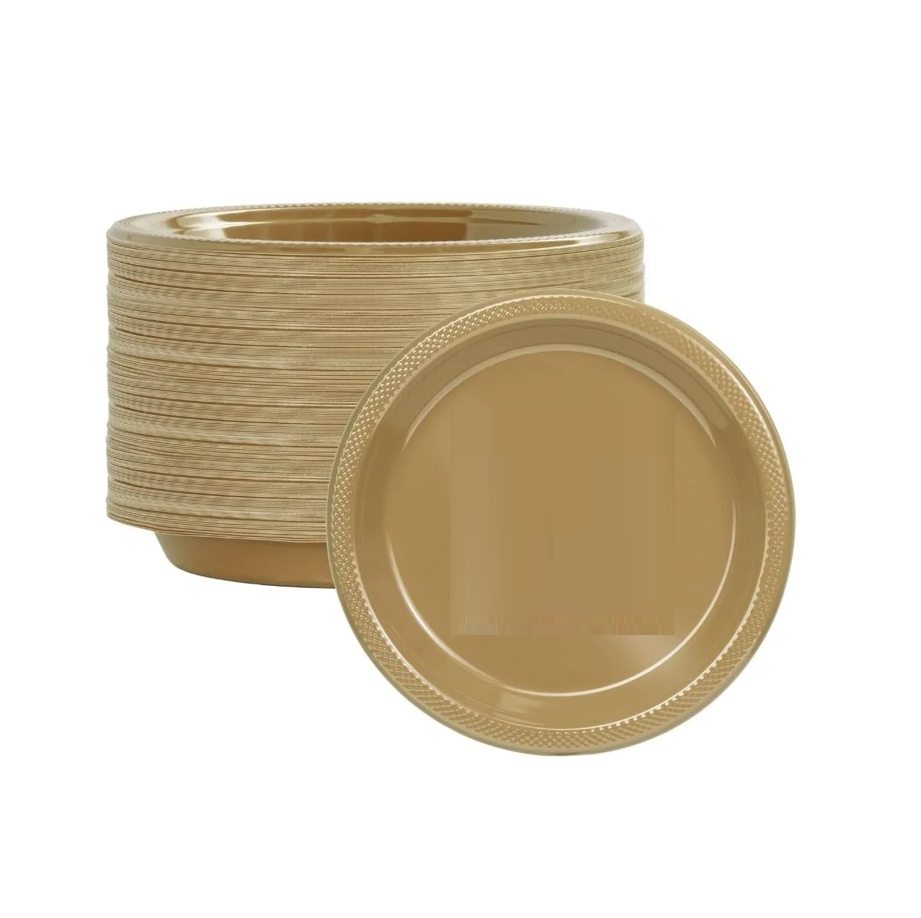 Customized Elegant Luxury Hammered Pattern Disposable Plastic Fancy ...