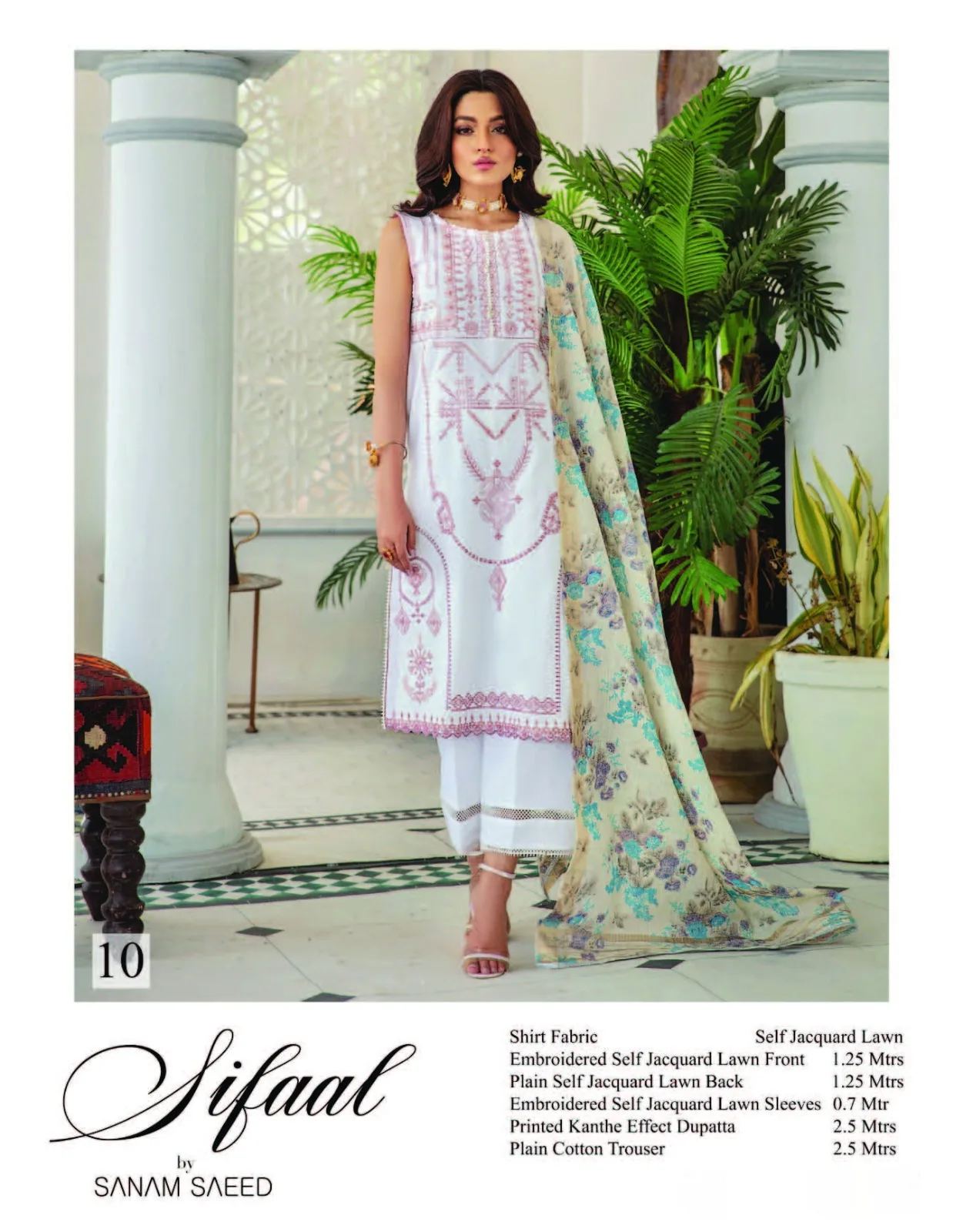 Shalwar Kameez Ladies Designer Cotton / Lawn Suits For Summer Dress ...