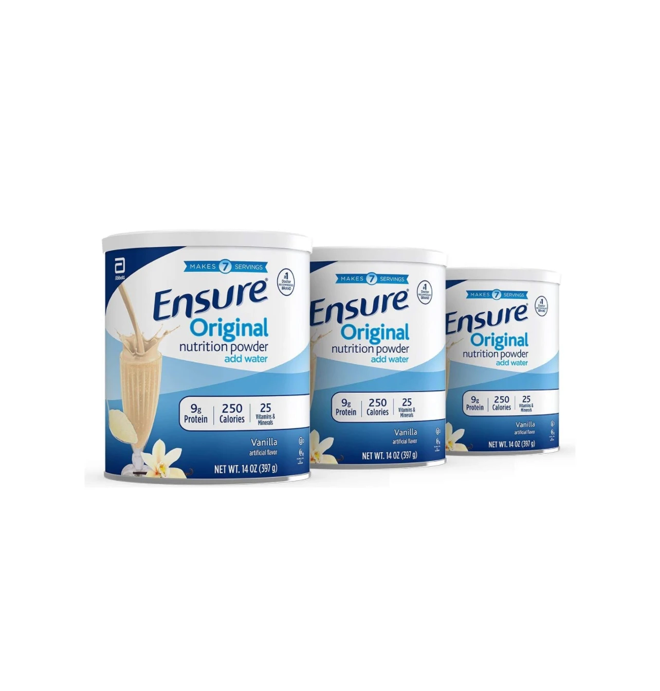 Ensure Original Nutrition Powder with 9 Grams of Protein, Meal ...