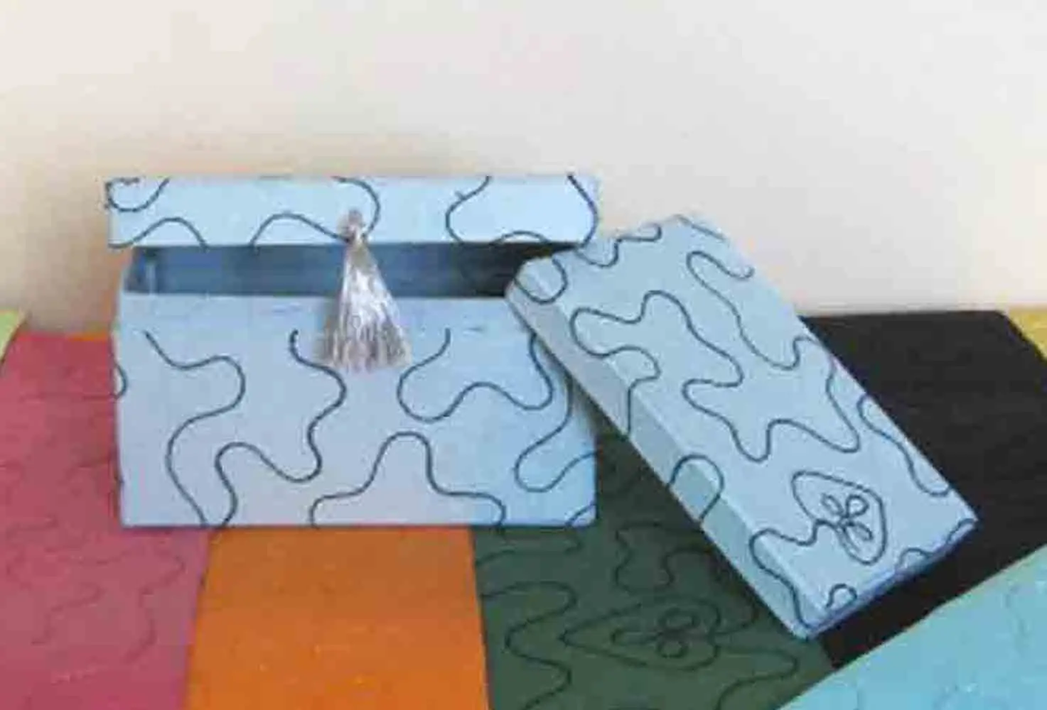 Rectangle Shaped Eco-Friendly Solid Boxes Made of Art Paper with ...
