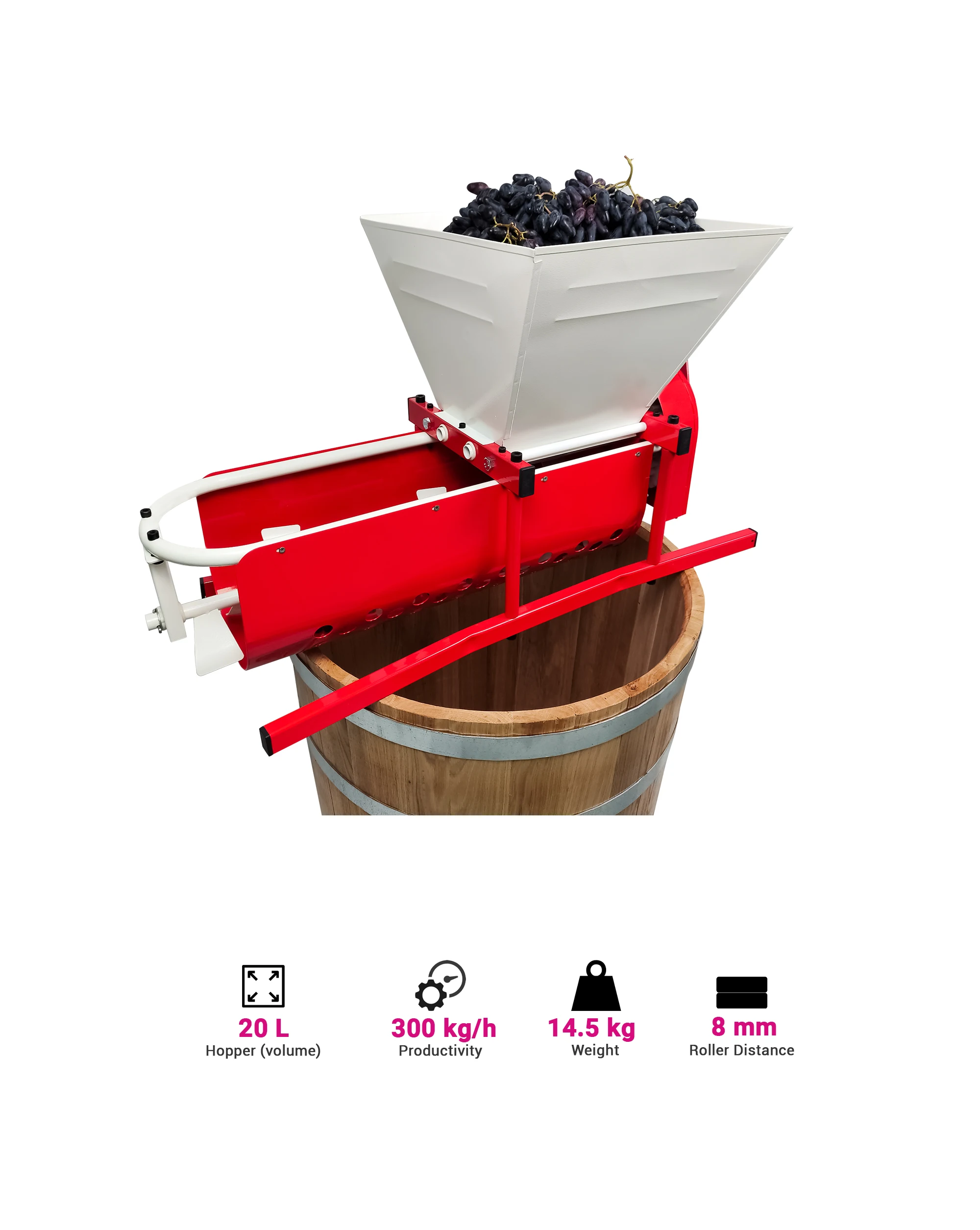 Cheap / Good Price Winemaking Home Equipment Manual Grape Destemmer ...