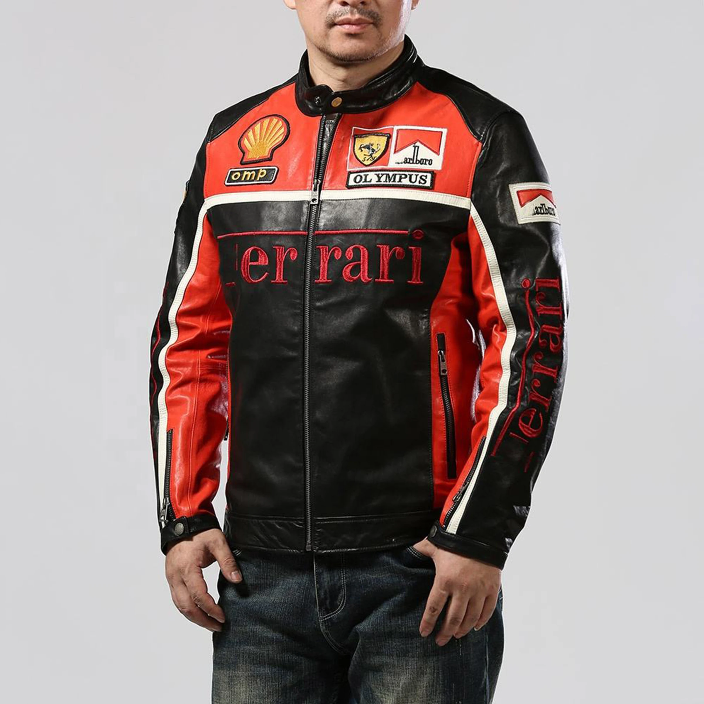 Oem Wholesale Custom Logo Embroidery Rare Man Formula Racing Style Top ...