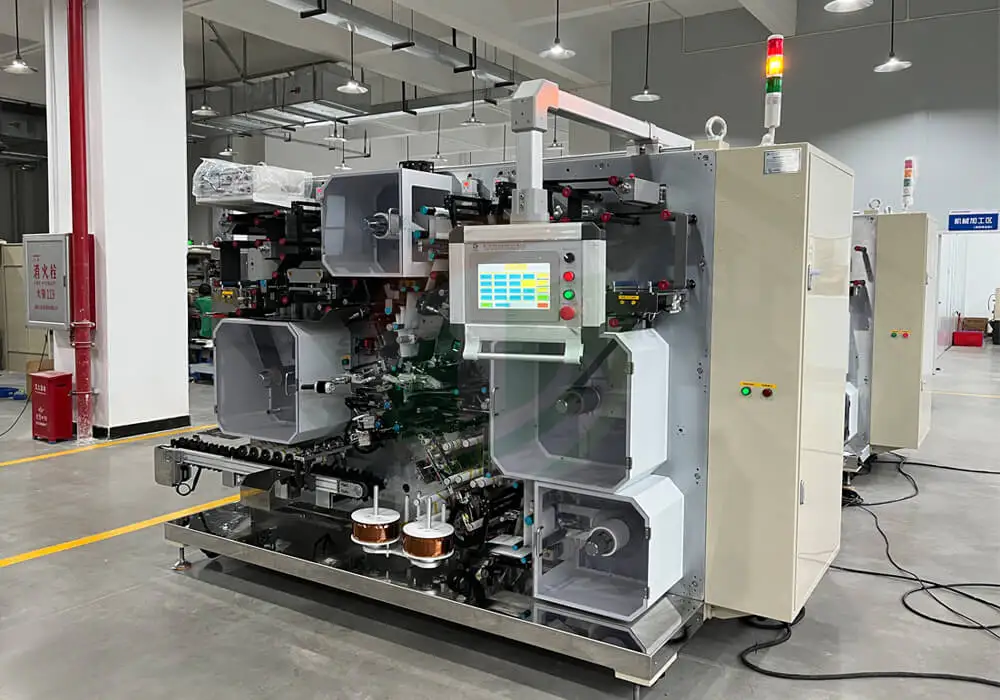 Cylinder Cell Winding Machine for 60130 Supercapacitors