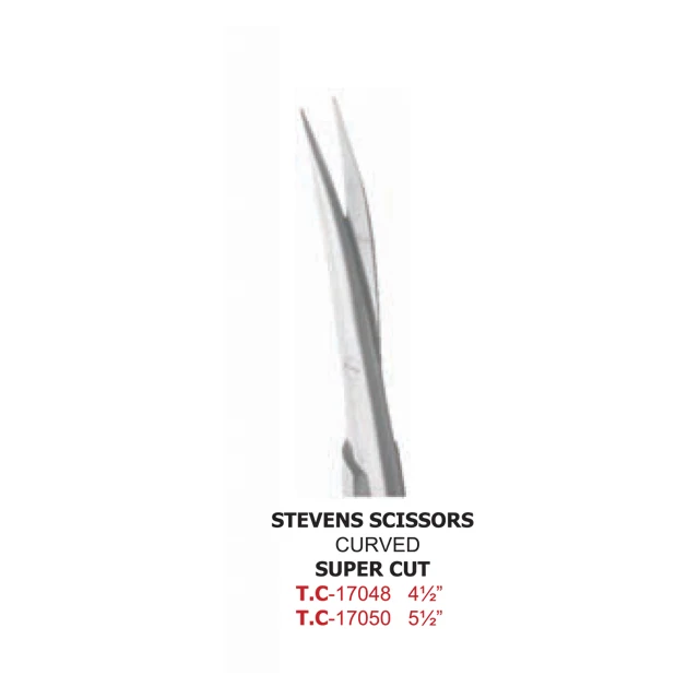 General Surgical Instruments Stevens Scissors Curved Super Cut Stevens ...