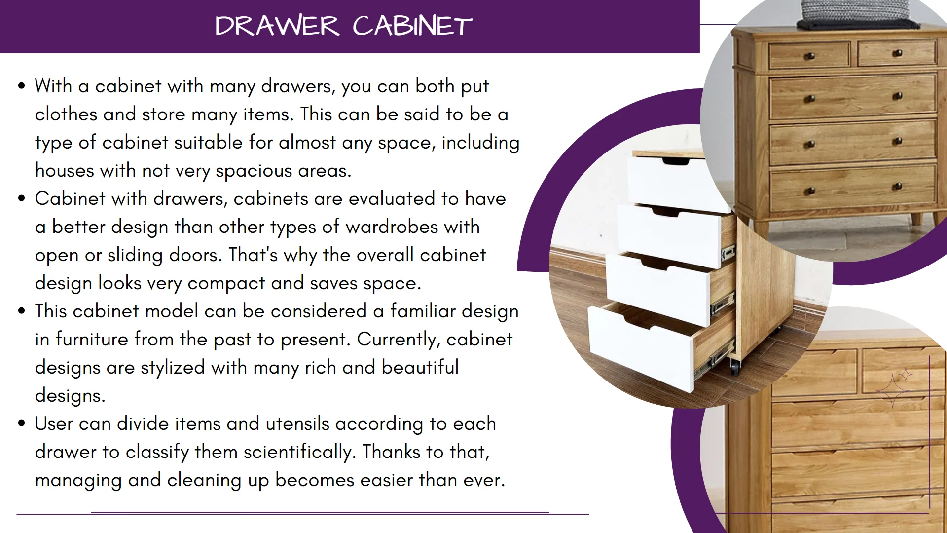 For Sale Customized Design Wood Dresser With Drawers Solid Timber Mfc ...