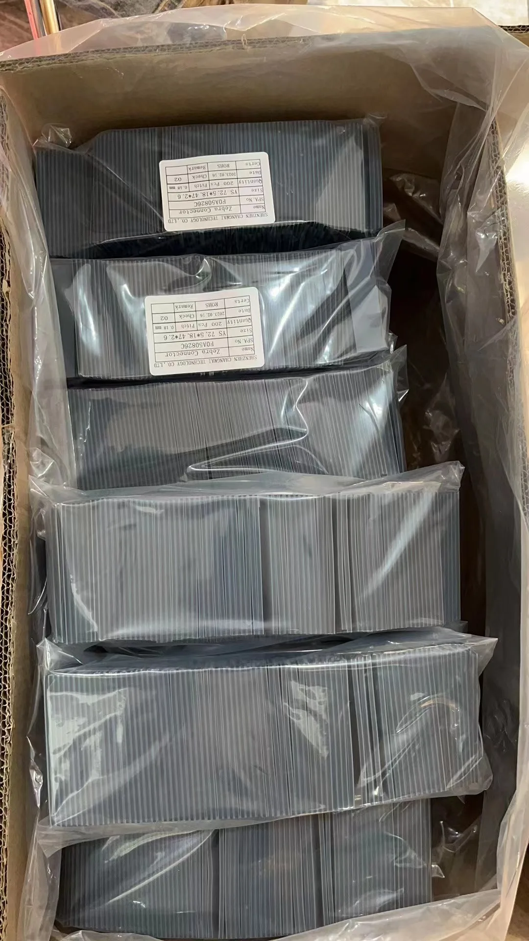 Zebra Elastomeric Connector Silicone Conductive Strip For Conduct ...