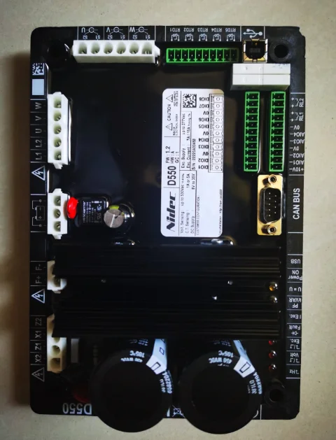 D550 Digital Automatic Voltage Regulator AVR for Leroy Somer Generator ...