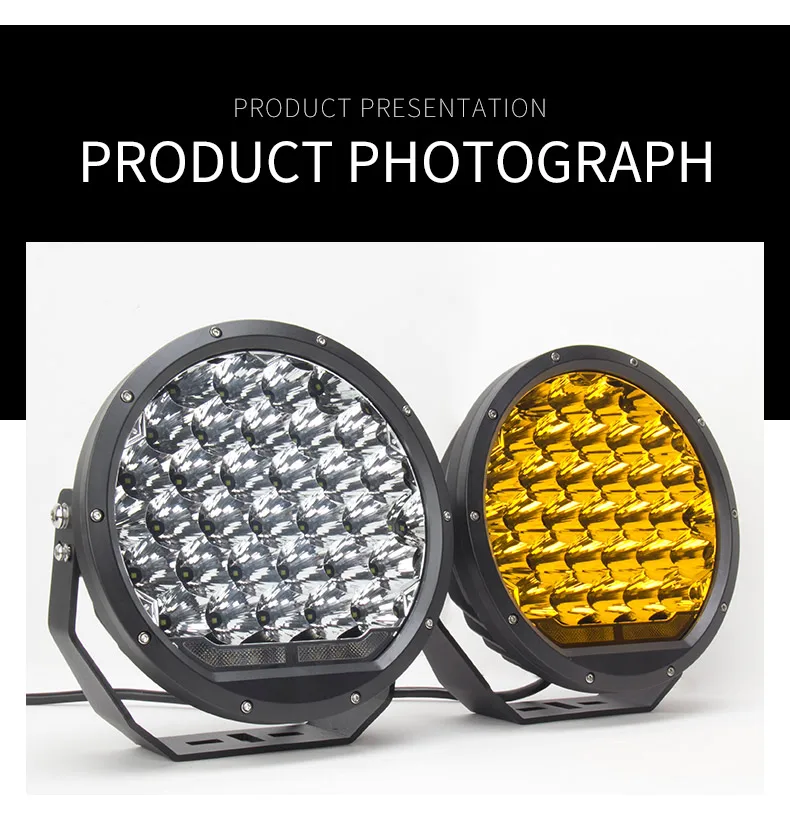 Super Bright 9 Inch 165w Off Road Led Fog/driving Lights Combo Beam ...