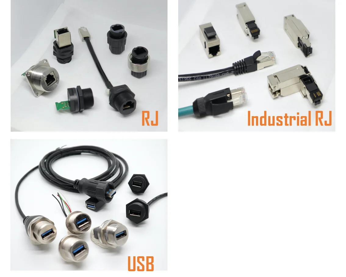 Industrial Waterproof Ip67 Hdmi 2.0 Display Port Connector 4k Hd Tv ...