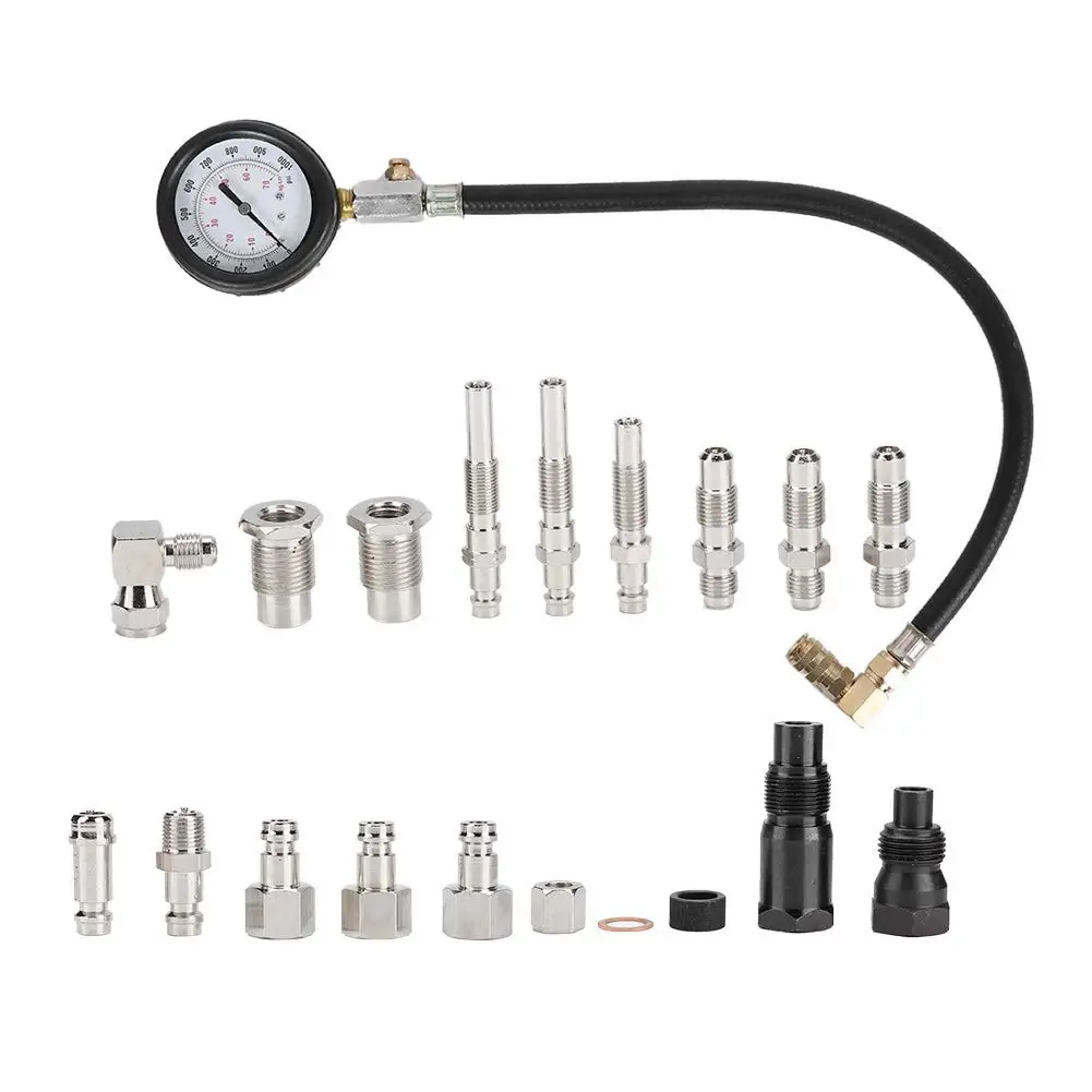 Diesel Cylinder Pressure Gauge - 20pcs Engine Compression Meter